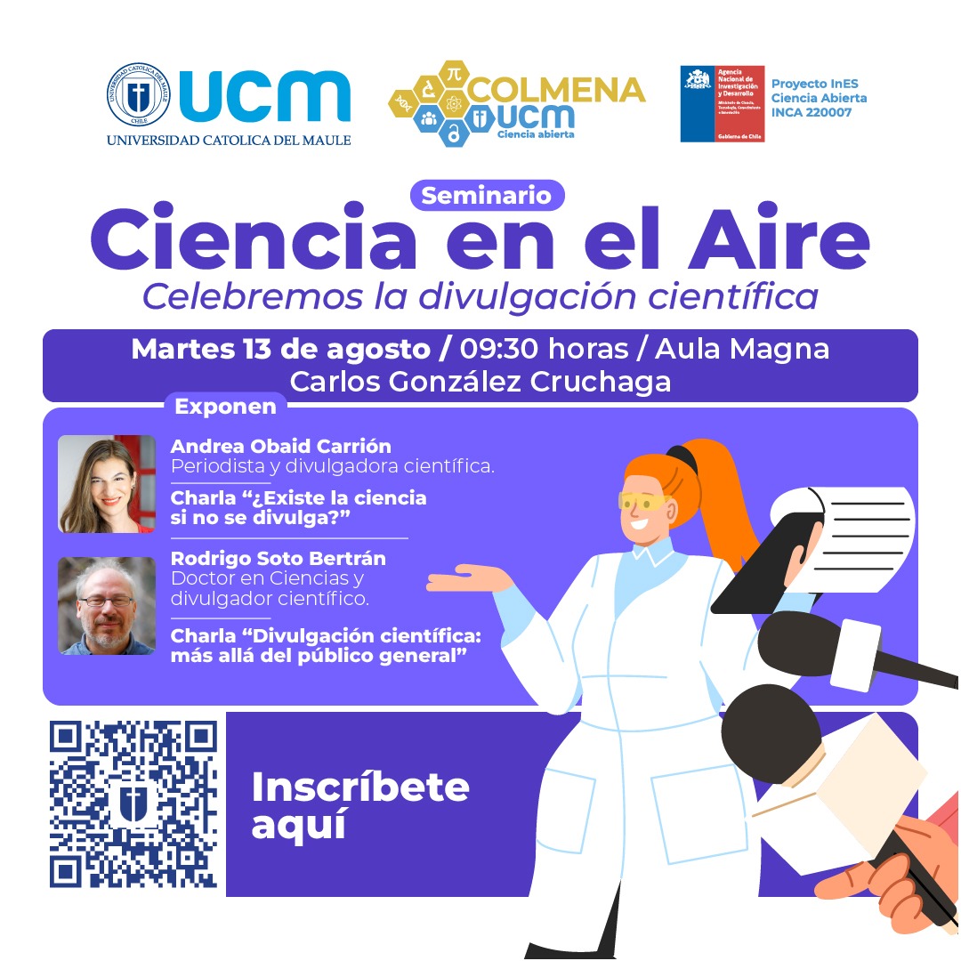 PROYECTO COLMENA: UCM ORGANIZA SEMINARIO DE CIENCIA ABIERTA EN TALCA Y ...
