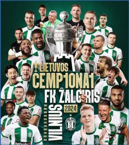 FK ZALGIRIS VILNIUS ¡CAMPEÓN! DE LITUANIA – Vitrina Deportiva